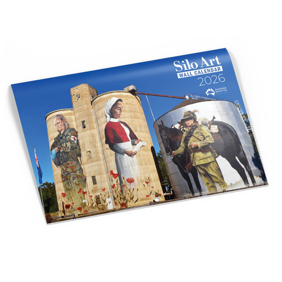 Silo Art Wall Calendar - 2026 – Australian Silo Art Trail Store