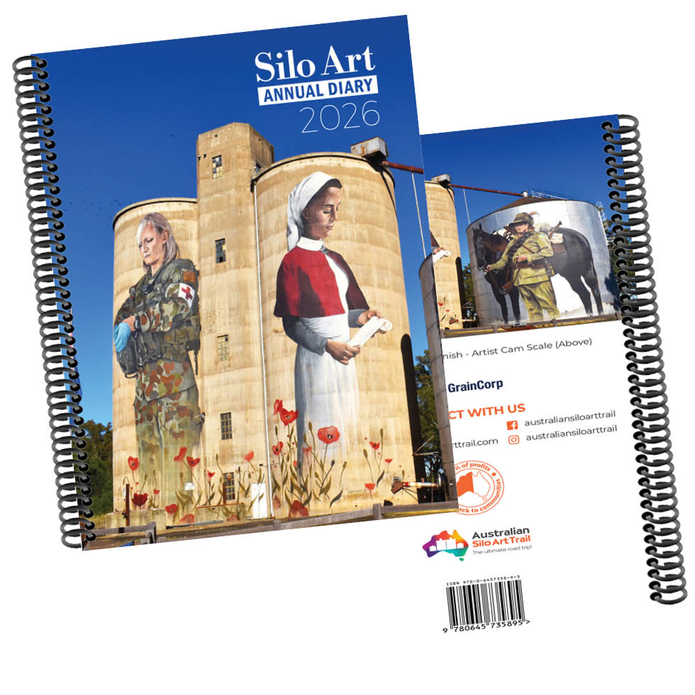 Silo Art 2026 Annual Diary – Australian Silo Art Trail Store